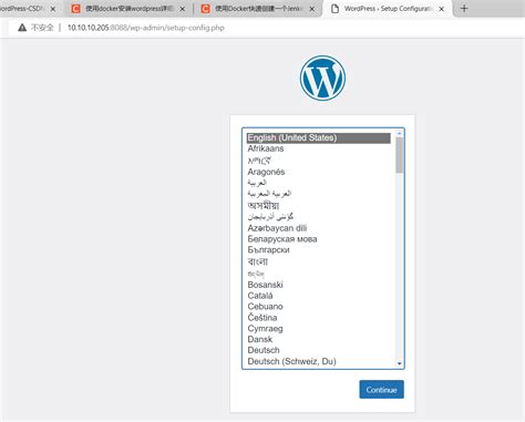 使用docker，【快速】搭建个人博客【wordpress】docker Wordpress Csdn博客