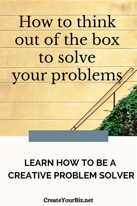 Creative Problem Solving Techniques
