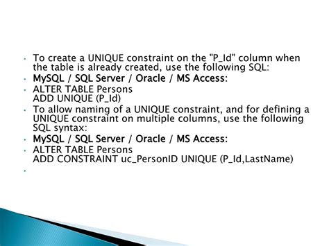 ppt sql operators and aliases insights and examples powerpoint