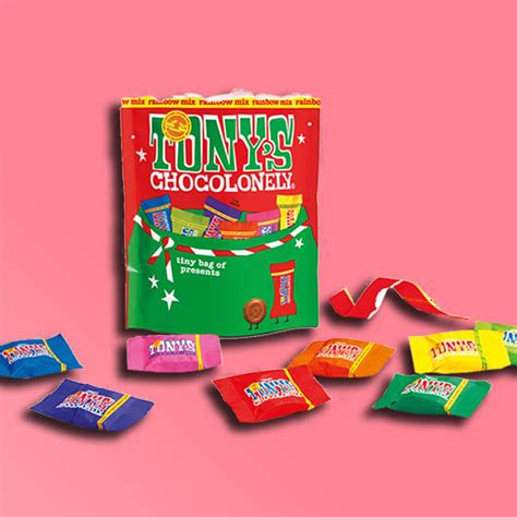 tony s chocolonely tiny tony s christmas pouch — snackfully