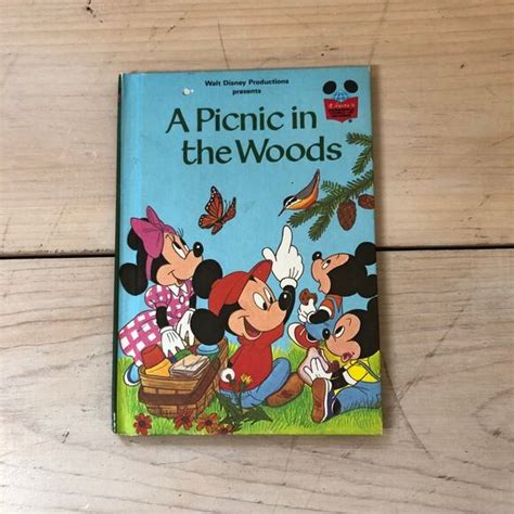 Disney Other Disney Grolier Vintage 98s A Picnic In The Woods