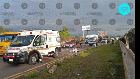 Muere Motociclista En Accidente En La México Puebla