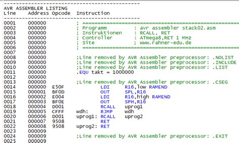 Stack Stapel Stackpointer Funktion Unterprogramm Prozedur Stack Stapel Stackpointer Funktion Unterprogramm Prozedur
