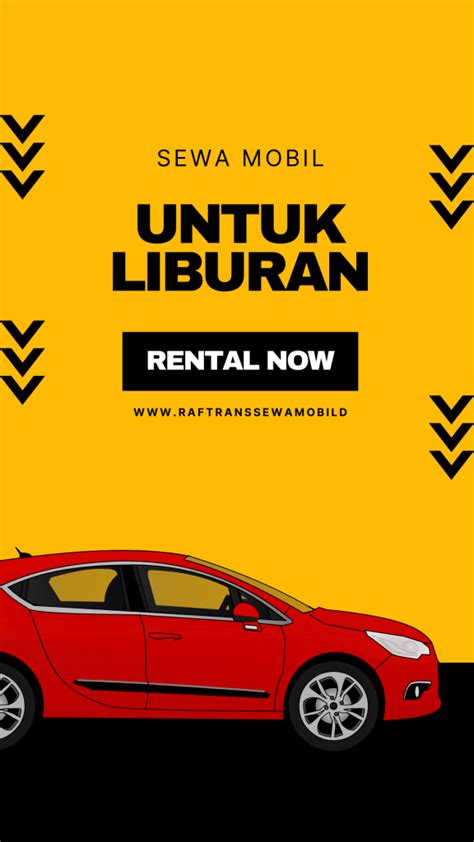 Harga Sewa Mobil Liburan Termurah