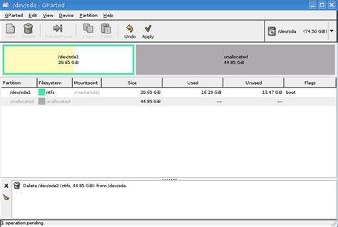 Tecmint U Removing Windows Partition For XP Users