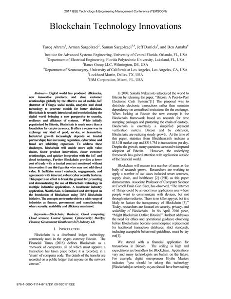 pdf blockchain technology innovations