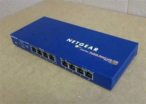 NETGear ProSafe FS P Port Switch With PoE LAN Capable At Rs Piece In Hyderabad