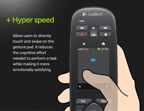 Logitech Harmony Touch On Behance