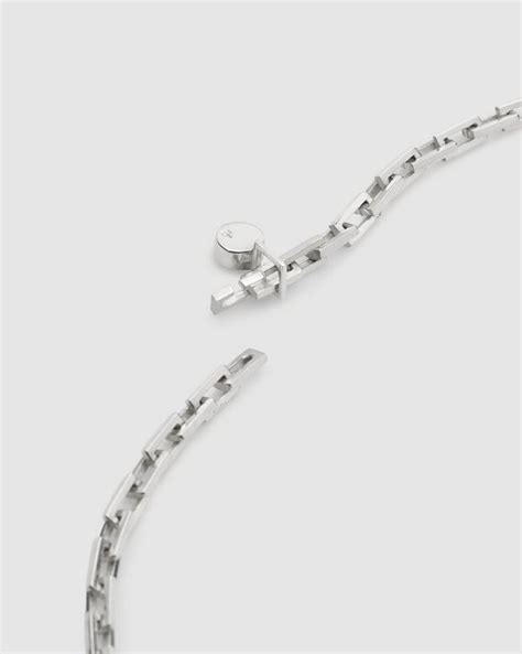 The Small Link Necklace Sterling Silver Rag And Bone