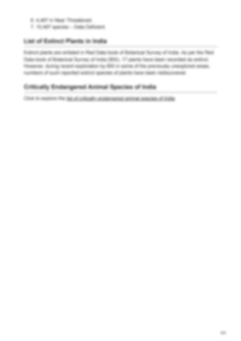 Solution Iucn Classification Critically Endangered Endangered And