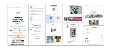 Github Junyaohuacademic Project Page Template Vue A Vue Based
