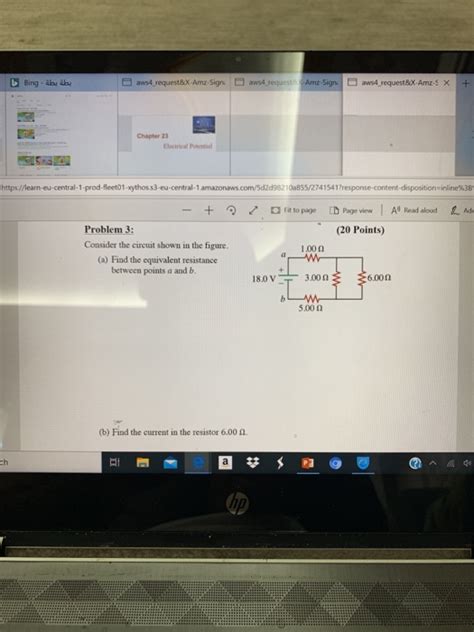Solved Bing Ababu Aws Request X Amz Sign D Aws Request Chegg Com