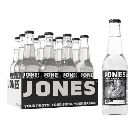 Jones Soda Co Cream Flavor 12 Pack The Original Craft
