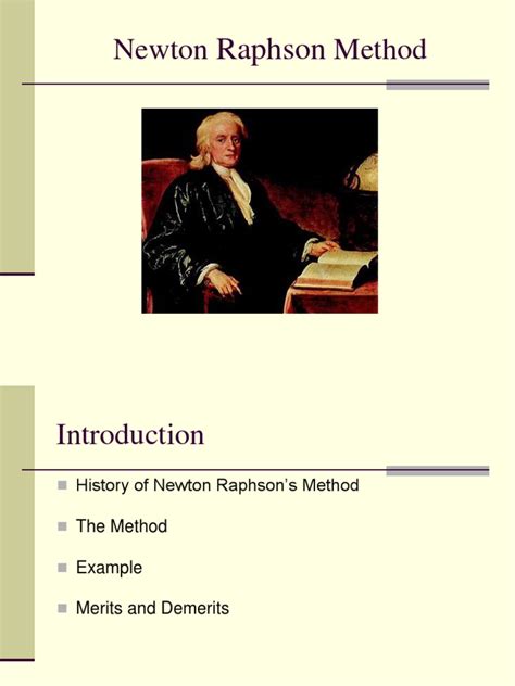 Newton Raphson Method Pdf Zero Of A Function Polynomial
