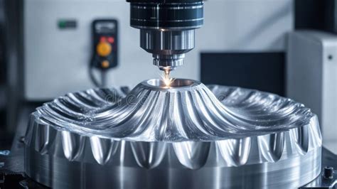 Precision Machining Of A Metal Component Using A Cnc Milling Machine
