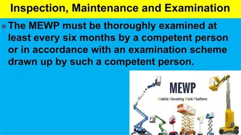 MEWP TRAINING Pptx