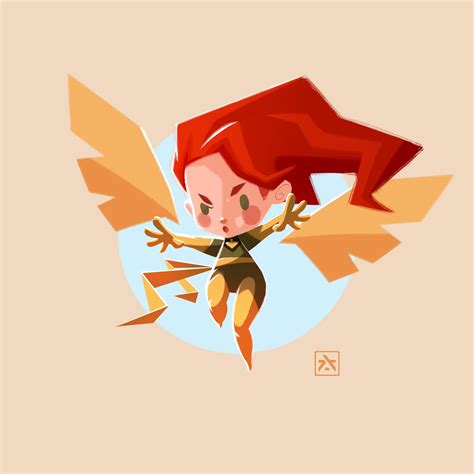 Chibi Phoenix Chibi Fan Art Artist