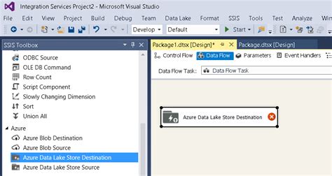 How To Upload A File To Azure Data Lake Store Using Ssis Stack Overflow
