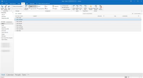 Full Inbox Message Count In Outlook