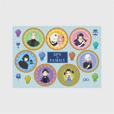 스파이패밀리 스티커 세트