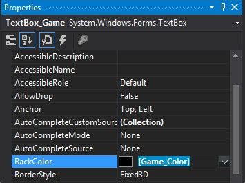 C How To Use A Variable Inside The IDE Control Properties Stack Overflow