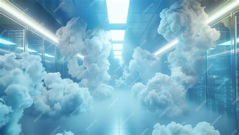Integrated Data Migration To The Cloud Showing Data Being Transferred
