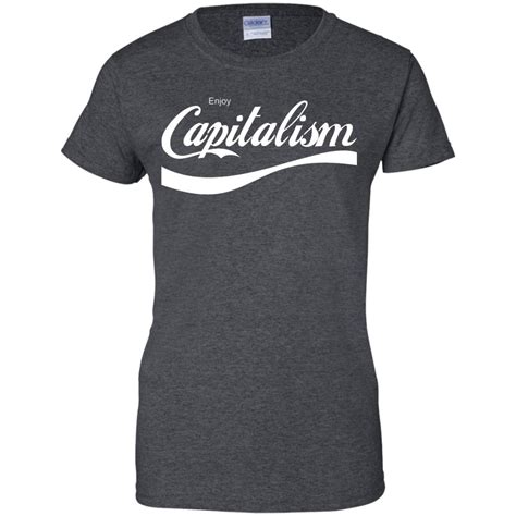Official Capitalist Mega Tees Enjoy Capitalism Funny Tee T Shirt