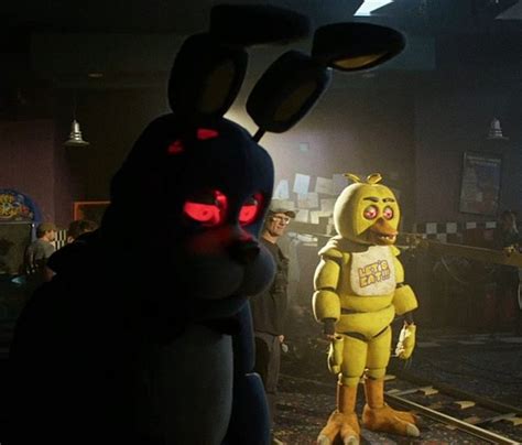 Bonnie And Chica Fnaf Movie Behind The Scenes Disegni Oscuri Disegni