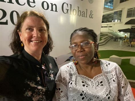 What A Pleasure It Was To Meet The Amazing Bosede Edwards Phd The Powerhouse Behind Icget 2024