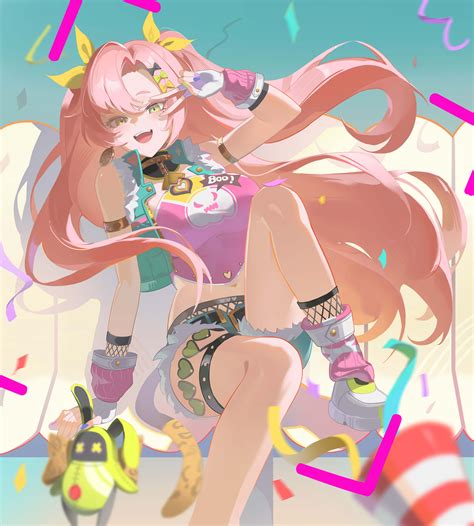 Lingdu Han Nicole Demara Zenless Zone Zero Absurdres Chinese Commentary Commentary Request