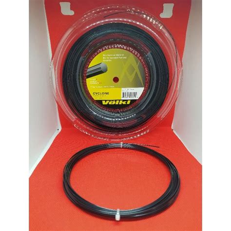 ♨volkl Cyclone Tennis String G17 Cut From Reel With Free Game On Grip