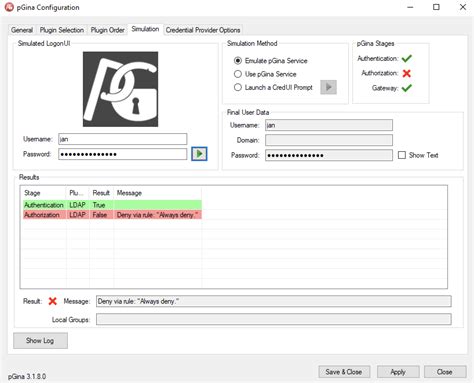 ldap for win10 authentication authorization with pgina cloudron forum