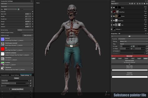 Artstation Zombie Source Bundle Game Assets