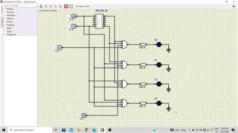 bharat kulkarni on linkedin design of demultiplexer using simulide