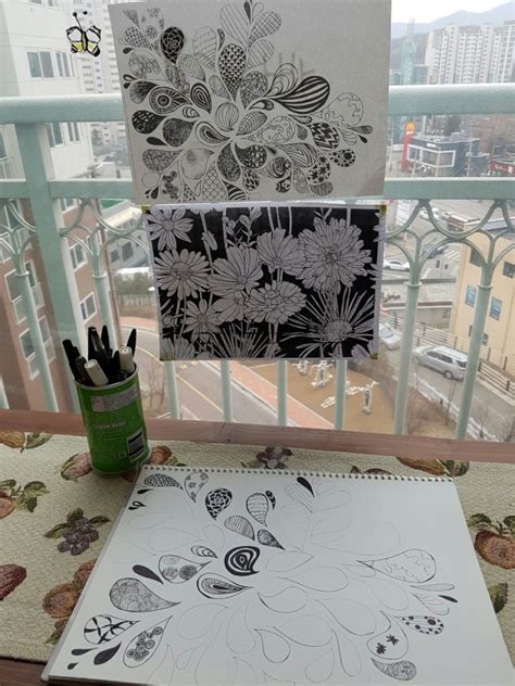 [펜화]기초4 네이버 블로그