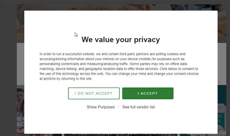 Javascript Sharethis Option Showing A Privacy Popup How To Disable