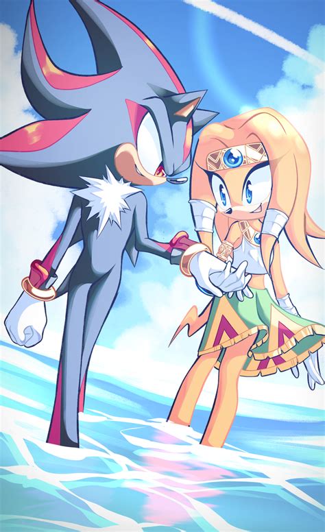 Shadow And Tikal Commission By Nanobutts On Newgrounds