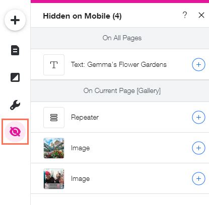 Wix Editor Hidden Elements In Your Mobile Editor Help Center Wix