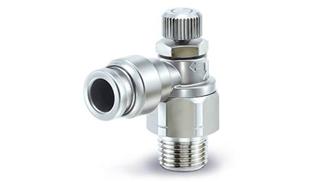 Asg2201 G01 06 Smc Asg Series Threaded Pneumatic Silencer And Exhaust Restrictor Function