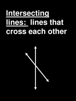 Angles And Lines CCSS 4 G 1 By Gina Antidormi TPT