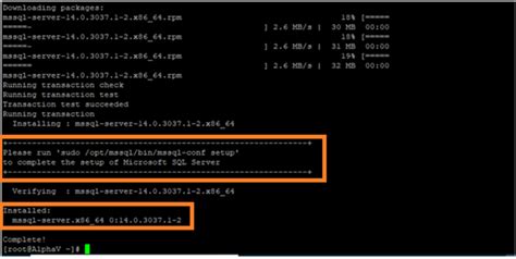 Install SQL Server On Oracle VM VirtualBox For Red Hat Part