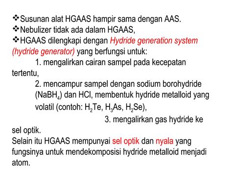 Hydride Generation Atomic Absorption Spectrophotometer Ppt