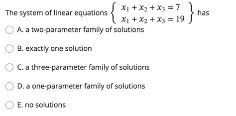 solved the row reduced echelon form of the augmented matrix