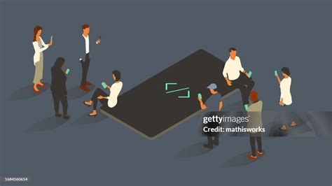 Coding On Phone High Res Vector Graphic Getty Images