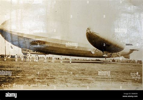The Zeppelin Is A Type Of Rigid Airship First Developed In Germany It Played A Key Role In