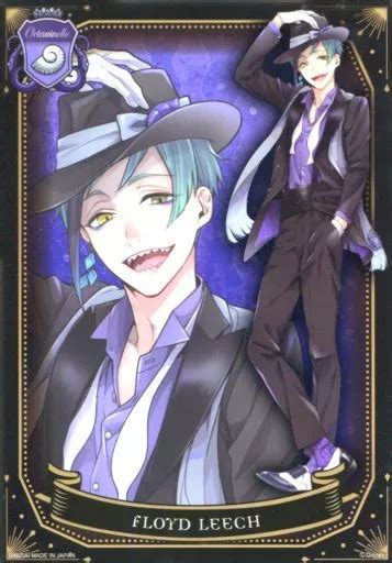 Poster Floyd Leech Jumbo Card Das Disneytwisted Wonderland Clear