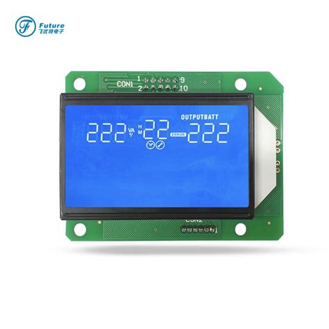 Custom Tn Stn Fstn Va Lcd Display Lcm 7 Segment 4 5 6 12 20 22 Digit Monochrome Lcd Screen