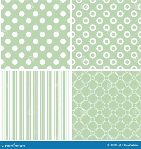 Vector Set Of Geometric Ornamental Patterns Stock Illustration Illustration Of Cute Bright