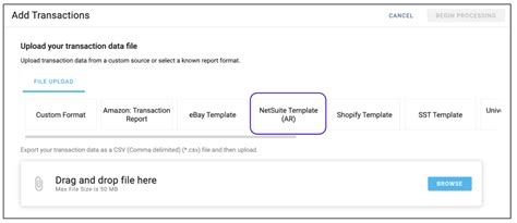 How To Upload NetSuite Tax Data Help Center