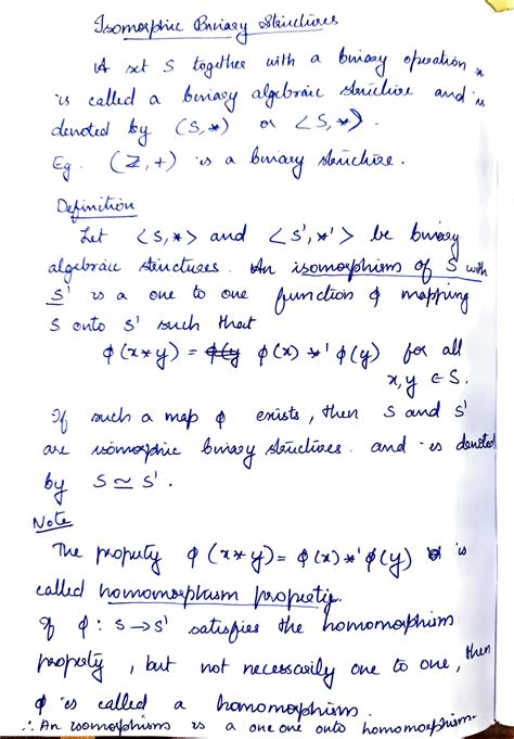 SOLUTION Isomorphic Binary Structures Studypool
